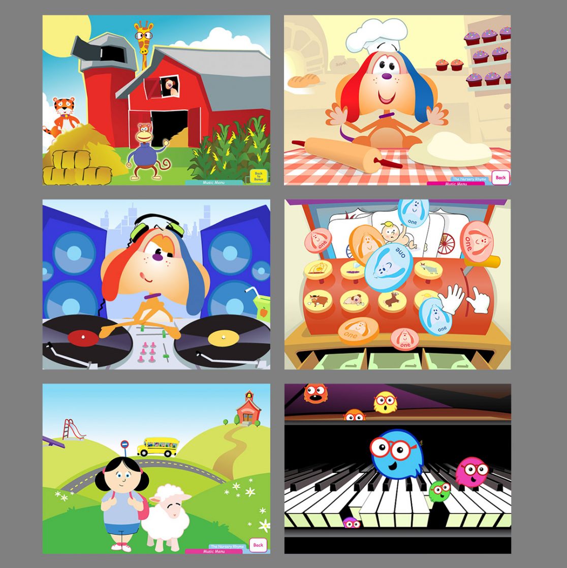 Giggles Computer Funtime for Baby (software) – Mike Governale, LLC