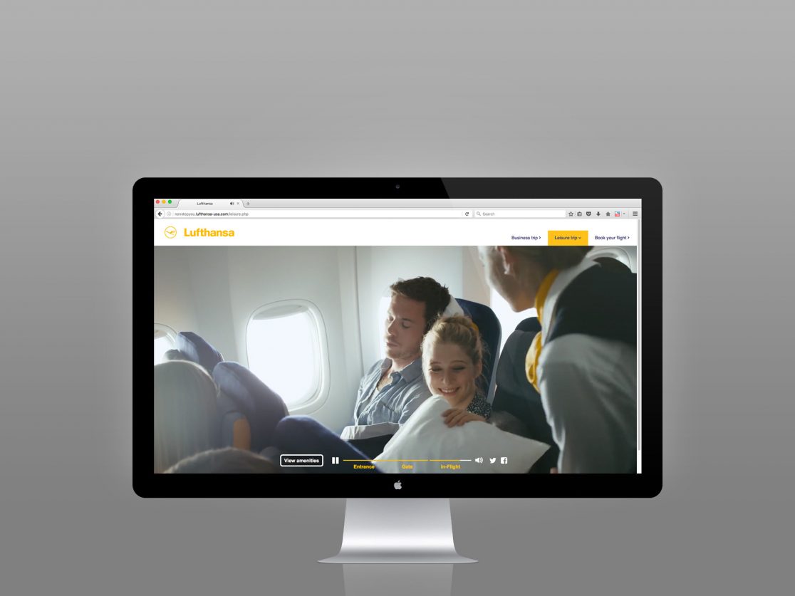 Lufthansa Digital Campaign – Mike Governale, LLC